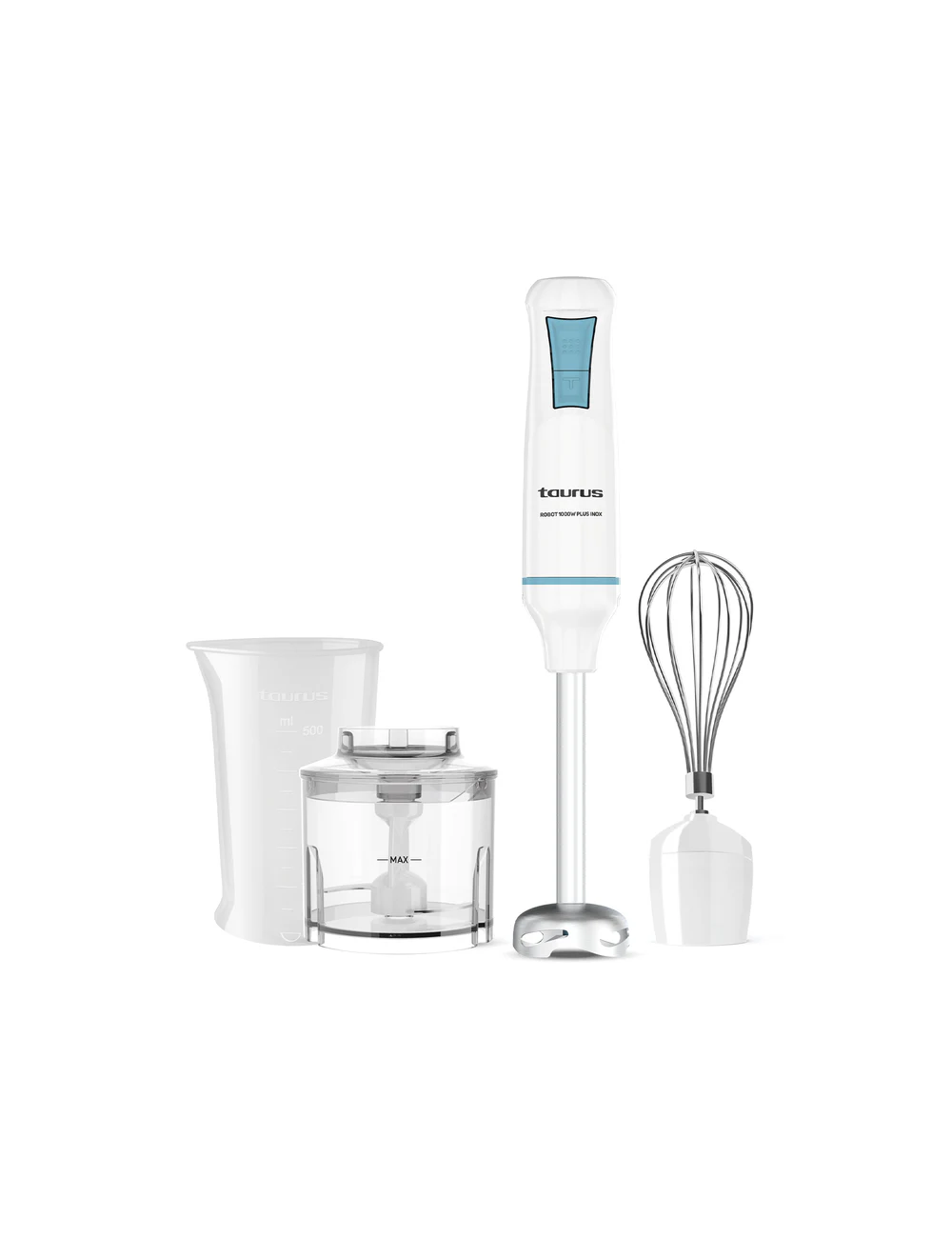 TAURUS BATIDORA ROBOT 1000 PLUS INOX + ACC